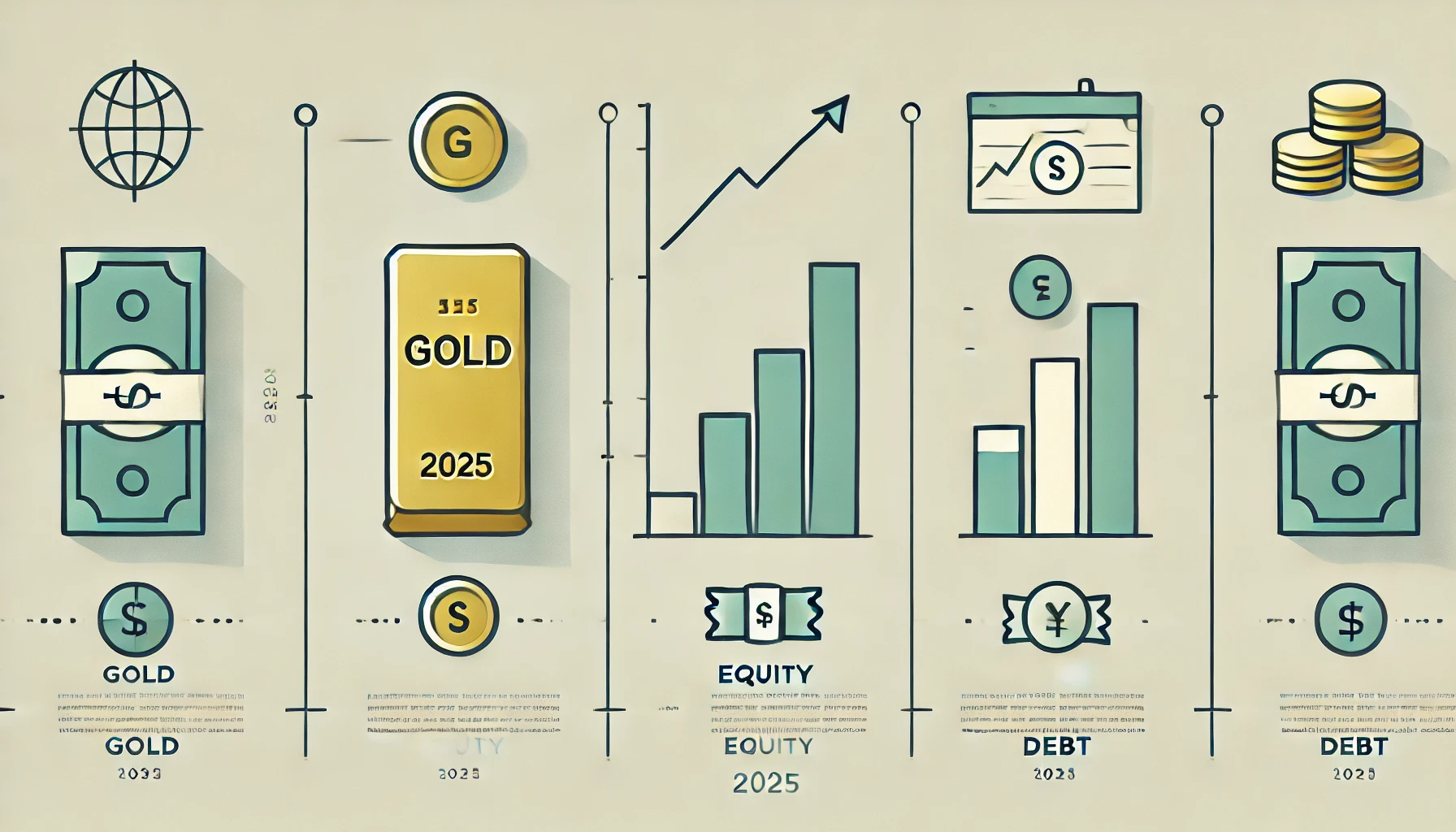 Gold vs Equity vs Debt: Where to Invest in 2025? - VV Stock Zone